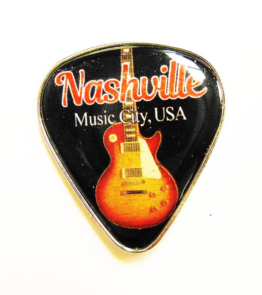 Nashville Guitar Pick Pin – Pauli's Place Boutique